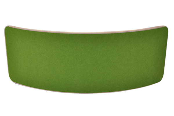 Bandits & Angels Balance Board Naturel groen vilt | Hobbelpaarden.nl